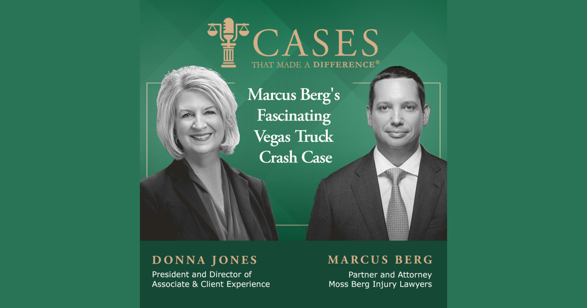 Cases That Made a Difference® - Marcus Berg's Fascinating Vegas Truck ...