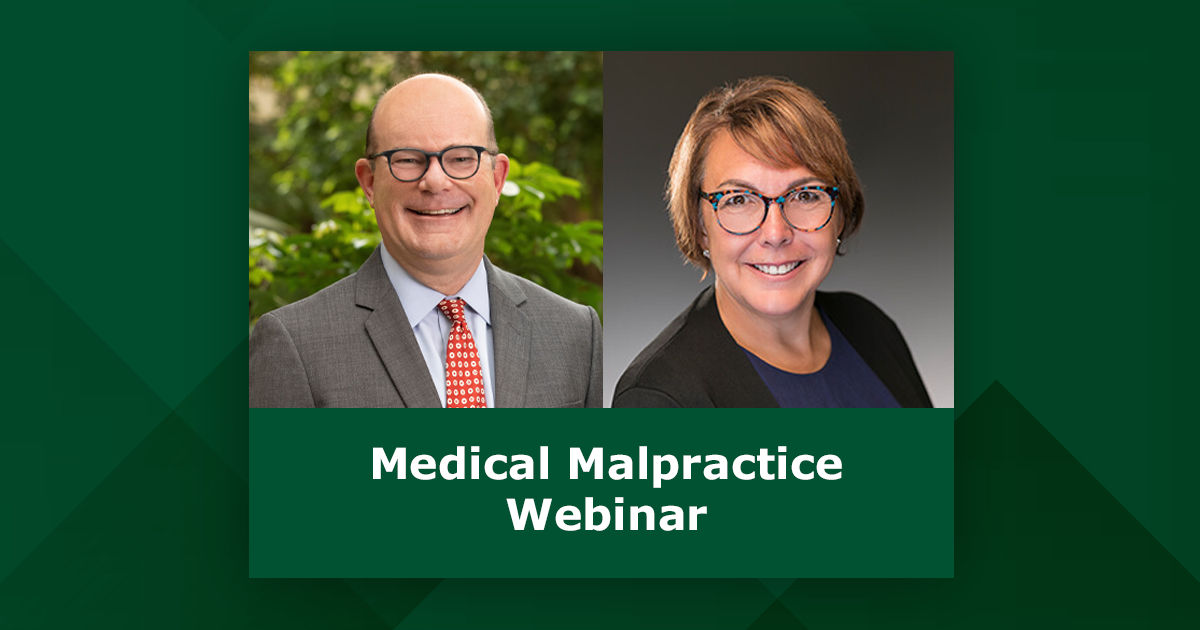 Medical Malpractice Webinar: Insights for Plaintiffs’ Attorneys ...