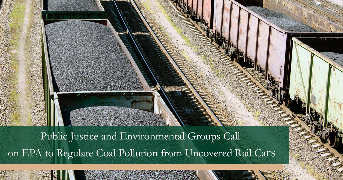 Environmental Groups Call on EPA to Regulate Coal Pollution from ...