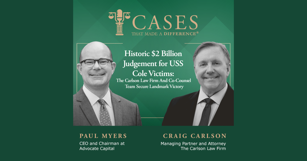 Cases That Made a Difference® - Historic $2 Billion Judgement for USS ...