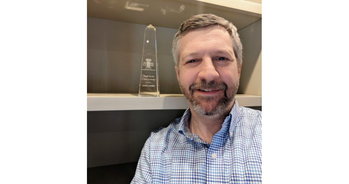 David Alford – 5-year anniversary | Advocate Capital, Inc.