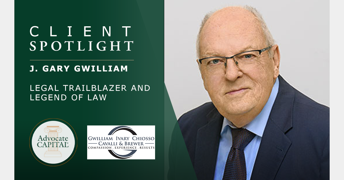 Client Spotlight: J. Gary Gwilliam, Legal Trailblazer and Legend of Law ...
