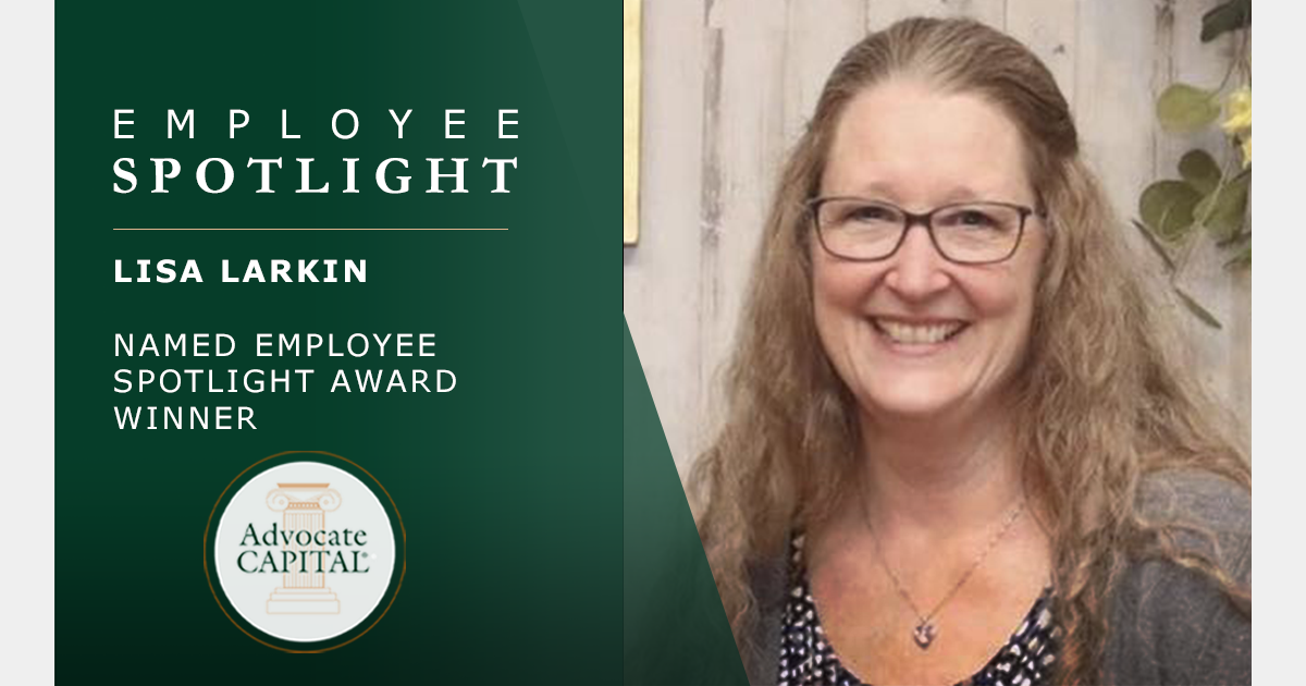 Employee Spotlight: Lisa Larkin | Advocate Capital, Inc.