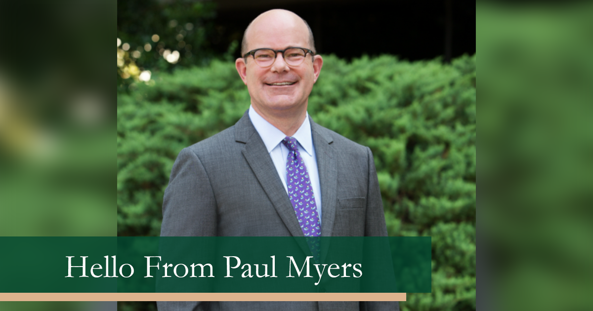 Hello From Paul Myers | Advocate Capital, Inc.