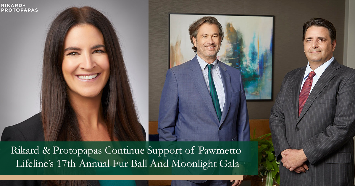 Rikard & Protopapas, LLC’s Continued Support of Pawmetto Lifeline’s ...