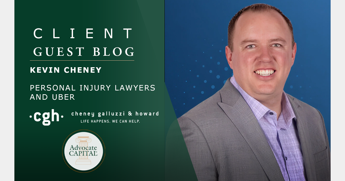 Personal Injury Lawyers and Uber | Advocate Capital, Inc.